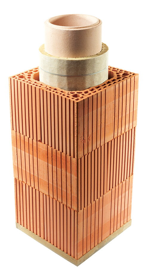 Heluz KLASIK ø200mm 45° komínový komplet | internetovestavebniny.sk